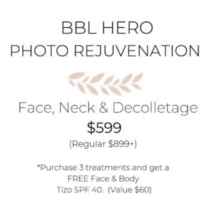 BBL HERO Treatment in Vancouver - Coming Soon | Body Skin, Sun Damage